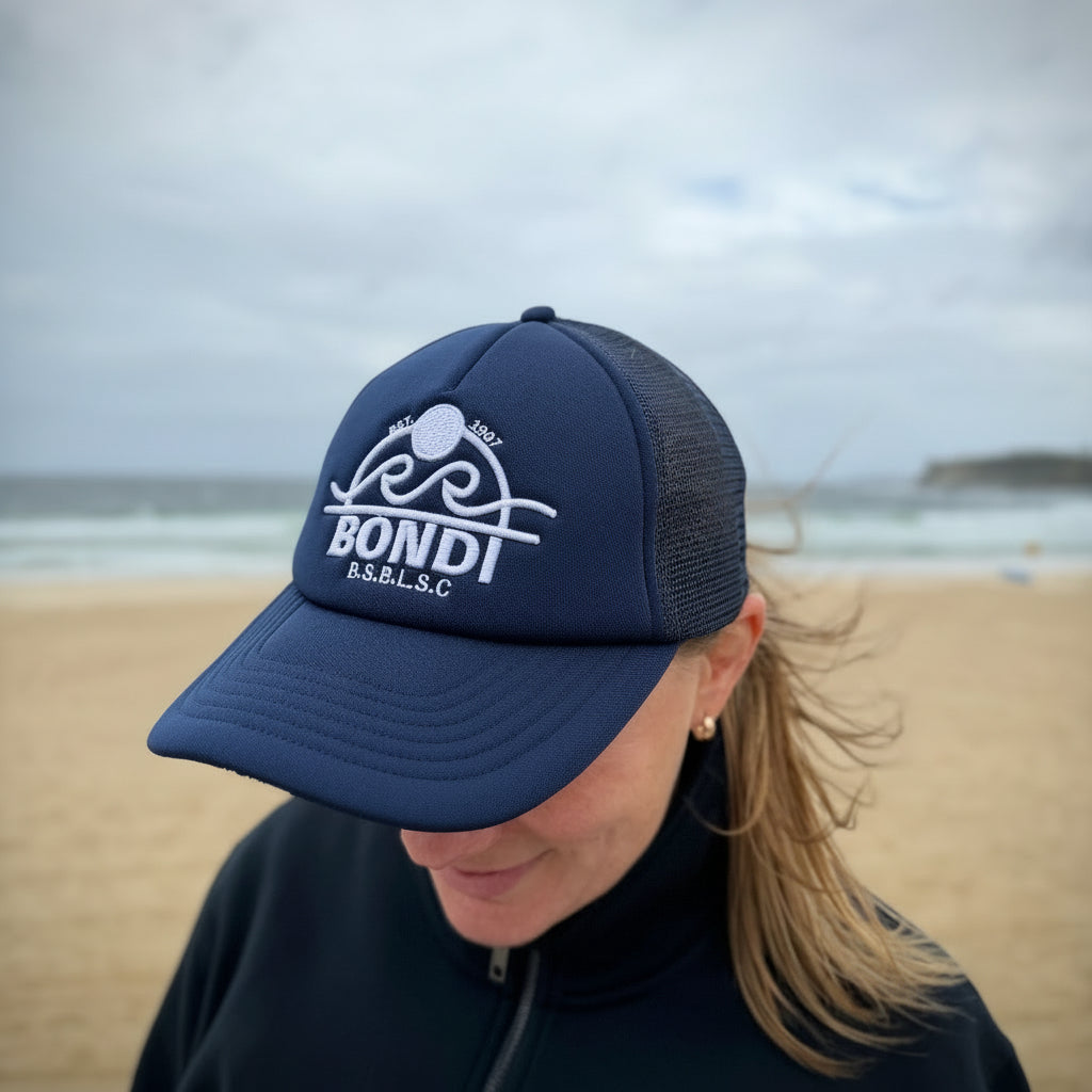 Bondi Logo Trucker Cap – Bondi Surf Bathers Life Saving Club